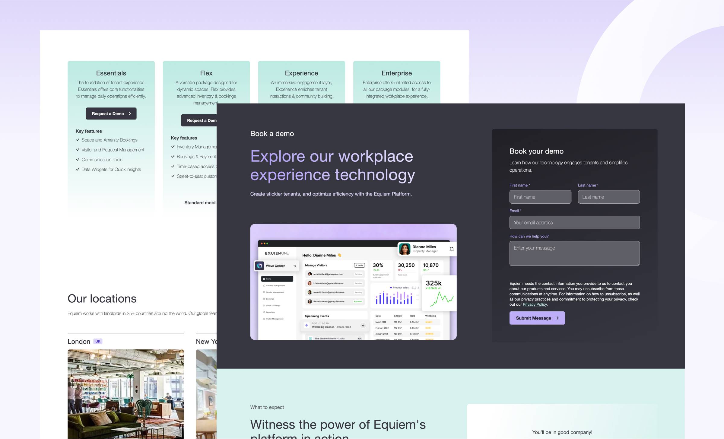 Equiem Website | Blend
