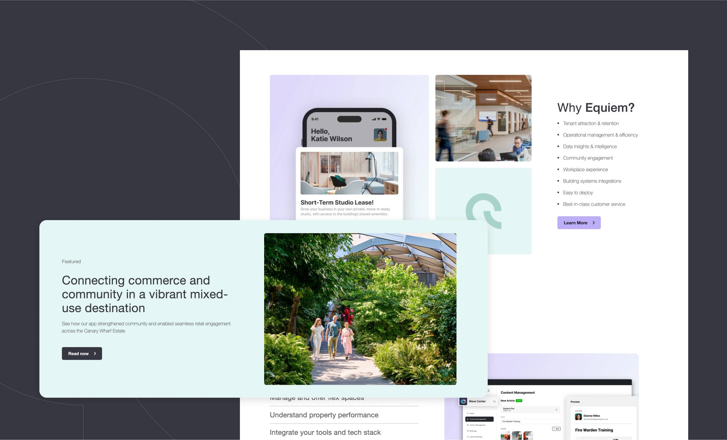 Equiem Website | Blend