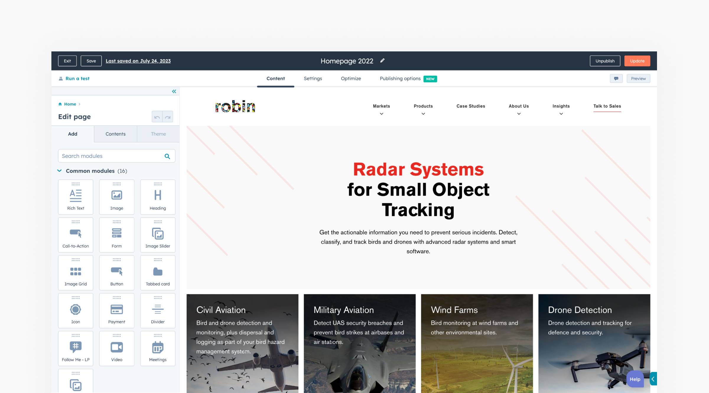 Robin Radar Systems harness inbound demand generation to drive business ...