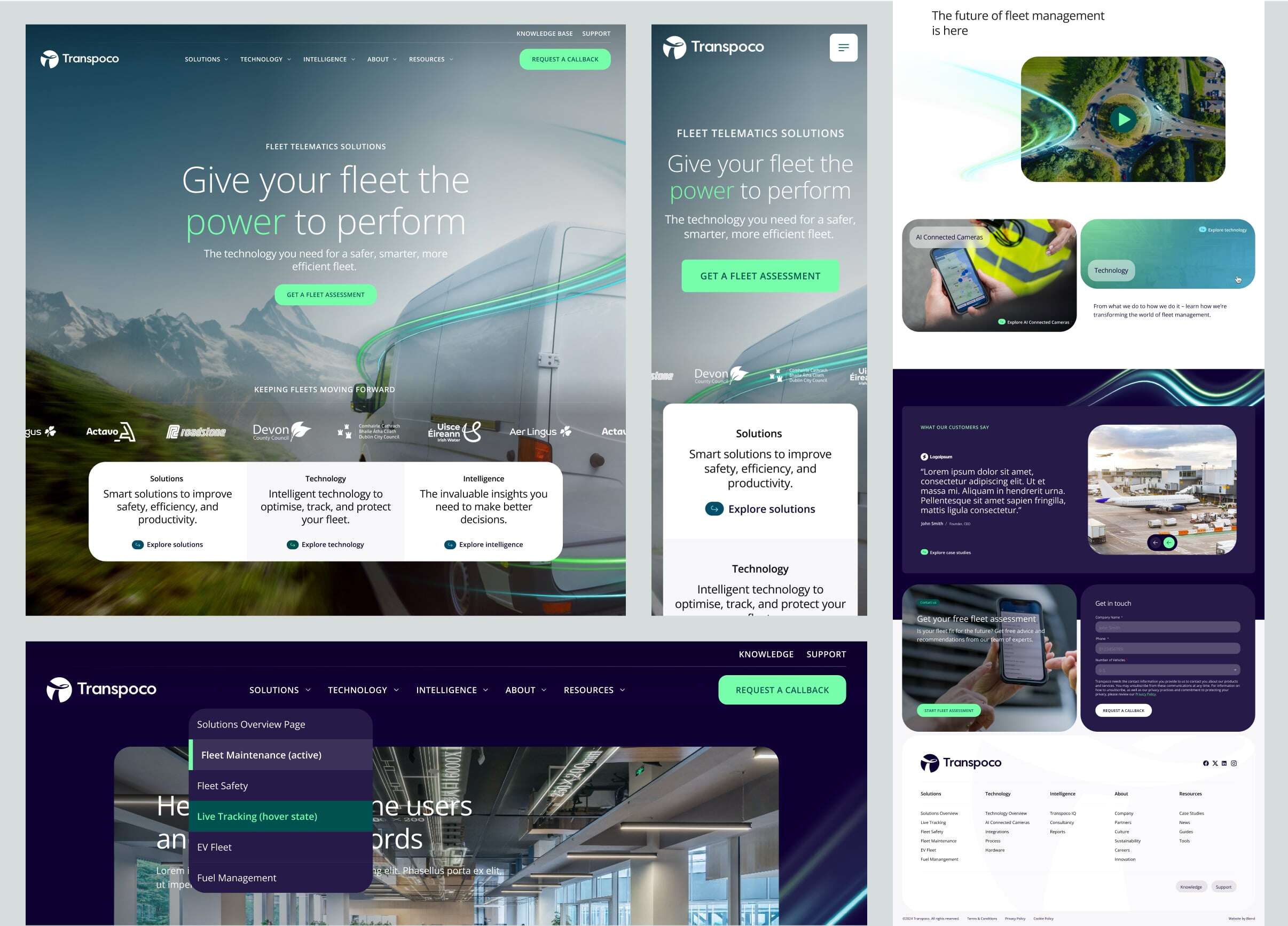 Transpoco Rebrand & HubSpot Website | Blend