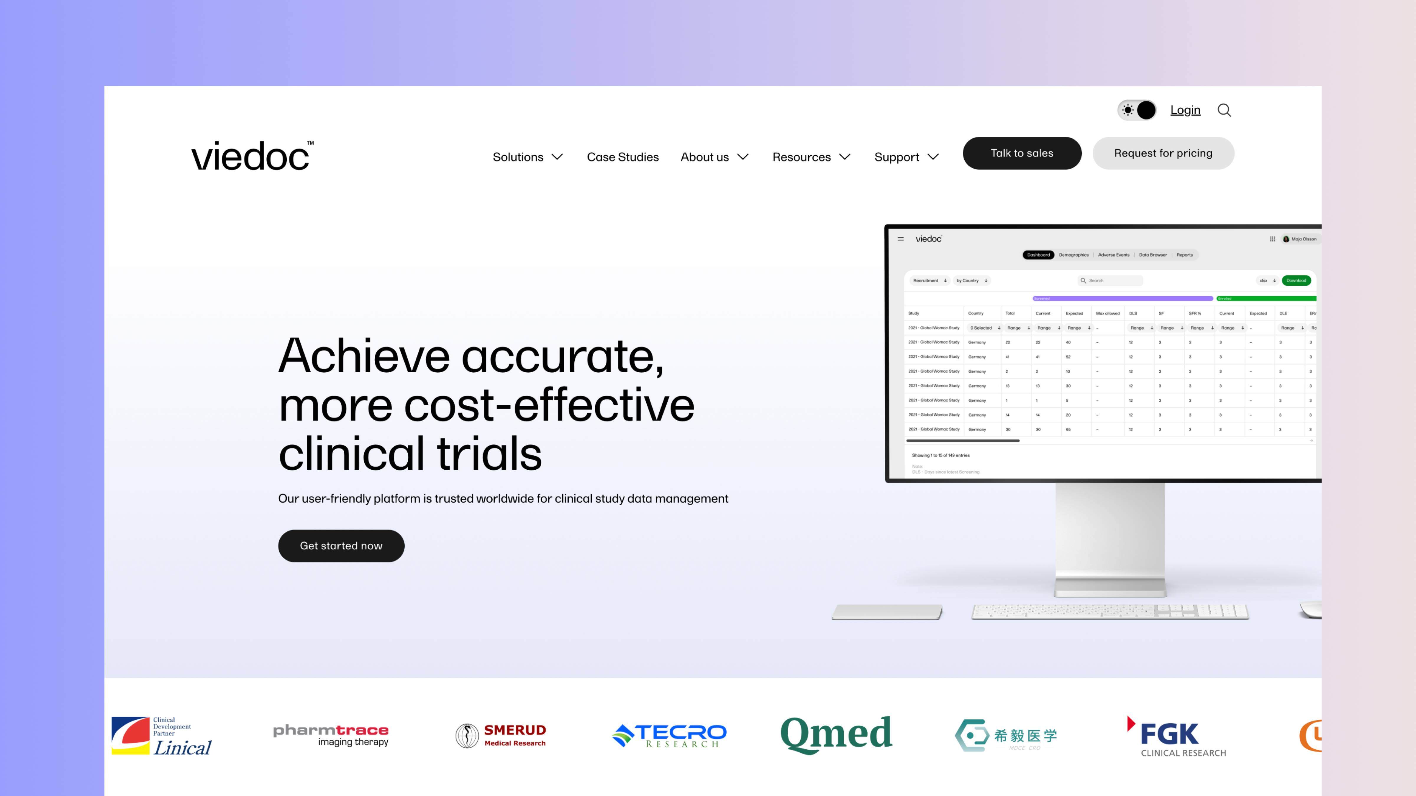 Viedoc HubSpot Website | Blend