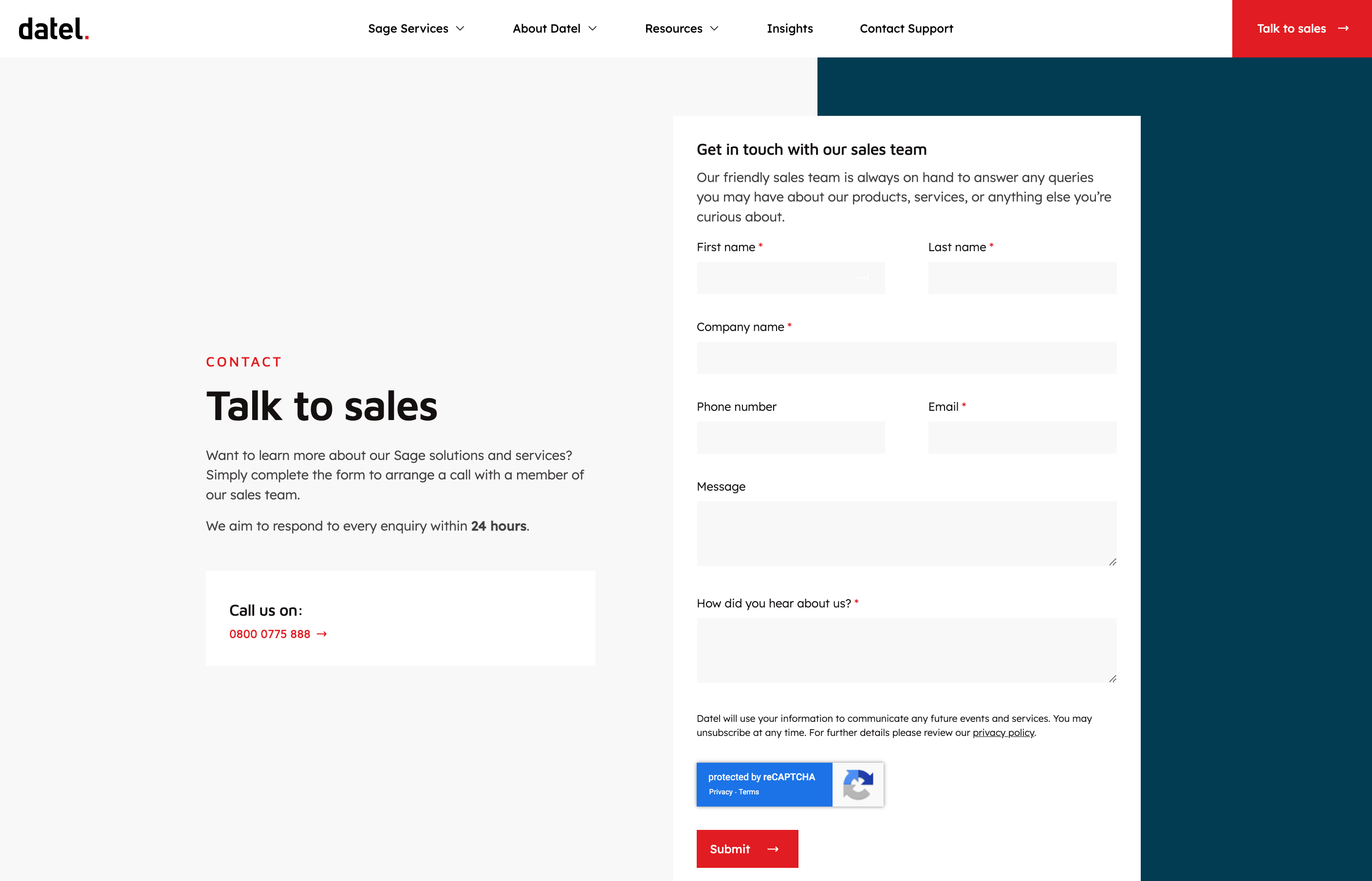 Contact Page Design (Best Practices and 10 Examples)