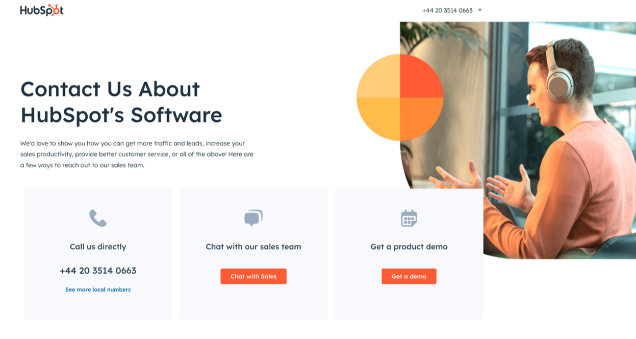 Contact Page Design (Best Practices and 10 Examples)