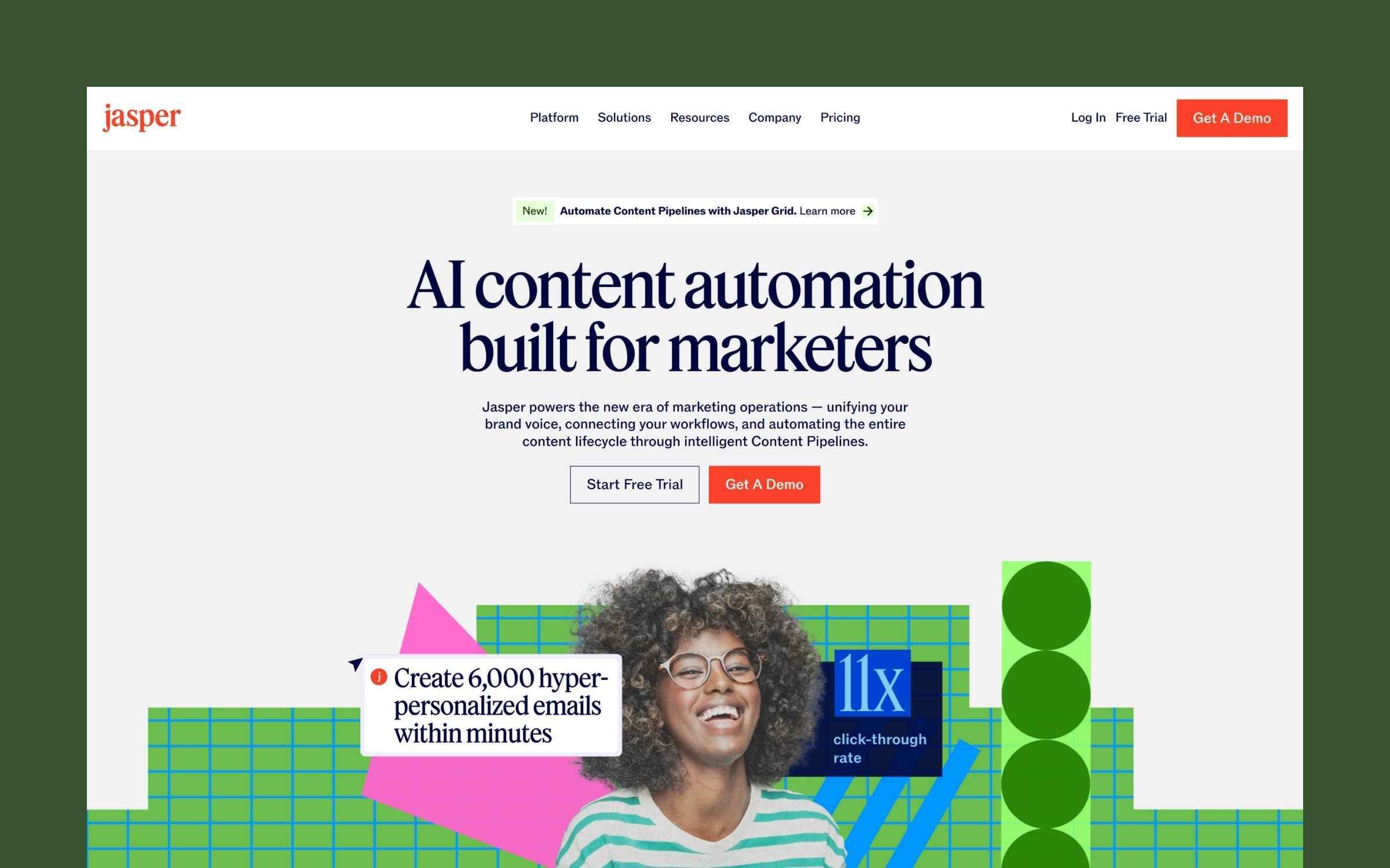 The 7 best AI company website examples in 2026